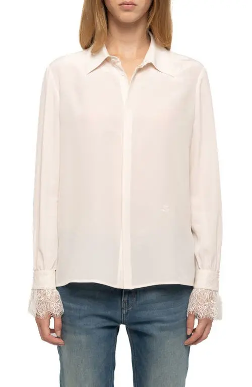 Zadig&Voltaire Thely Lace Silk Shirt
