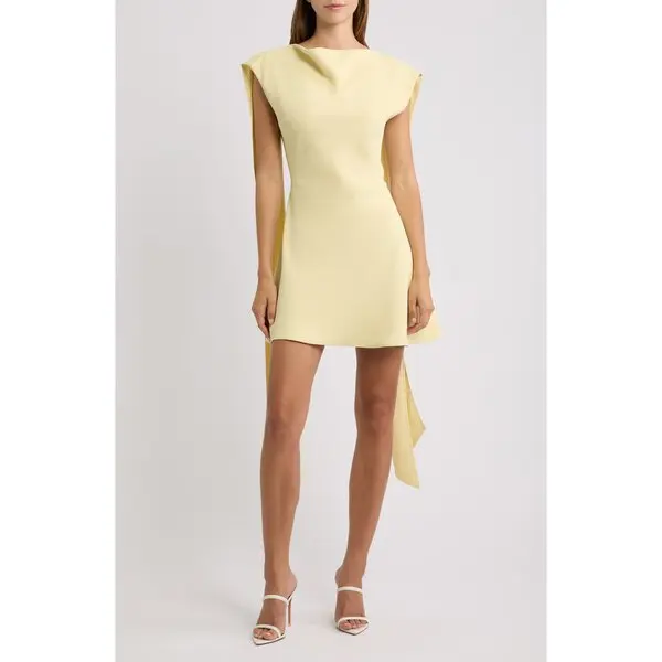 Oddmuse Drape Mini Dress