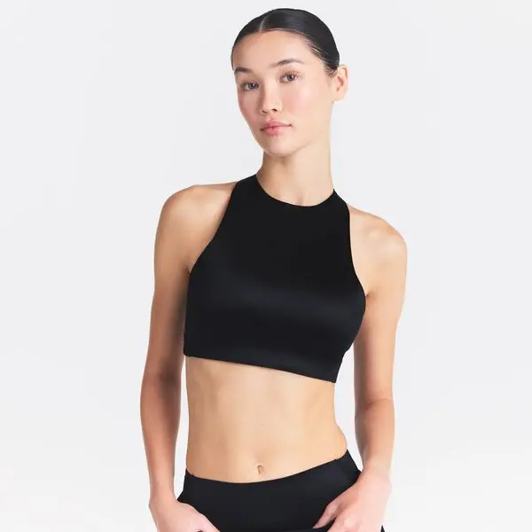 SKIMS High Neck Bra | Black | | Nike Satin Shine