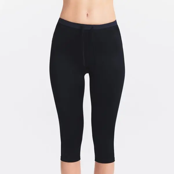 SKIMS Capri 17" Legging | Black | | Nike Satin Shine