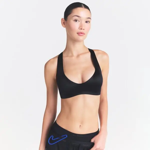 SKIMS Plunge T Back Bra | Black | | Nike Satin Shine