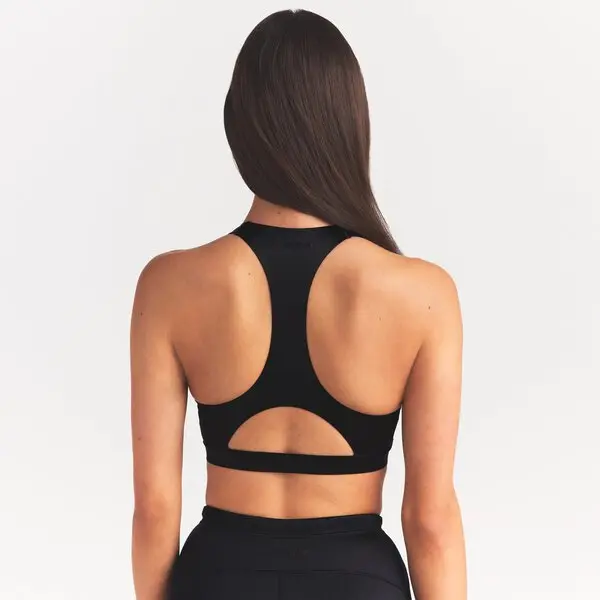 SKIMS Racerback Bra | Black | | Nike Satin Shine