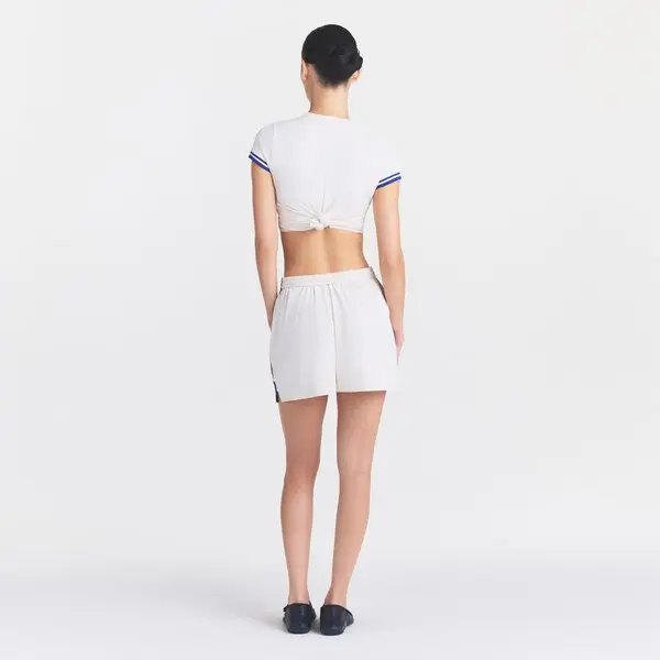 SKIMS Short | Blue | | Nike Stretch Knit