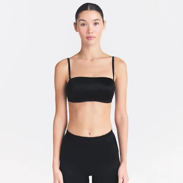 SKIMS Bandeau Bra | Black | | Nike Satin Shine