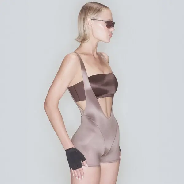 SKIMS Suspender 2.5" Onesie | Deep Neutral | | Nike Satin Shine