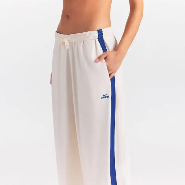SKIMS Wide Leg Pants | Blue | | Nike Stretch Knit