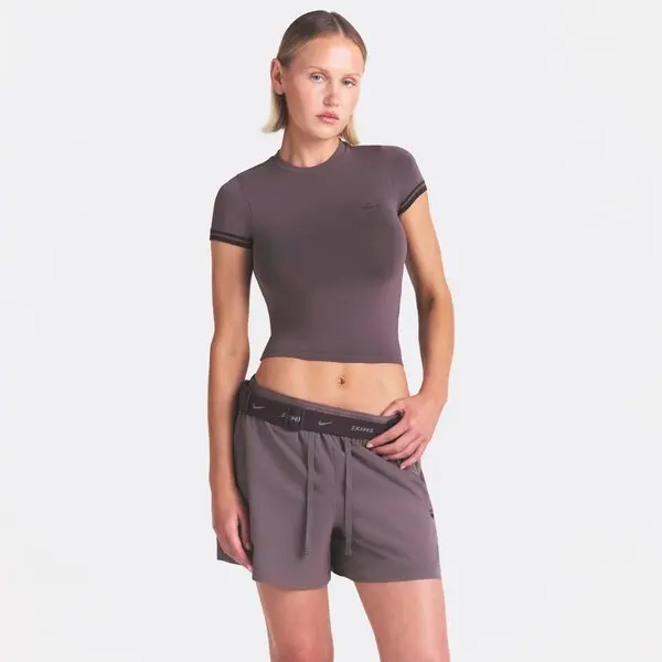SKIMS 5" Track Short | | Nike Stretch Nylon