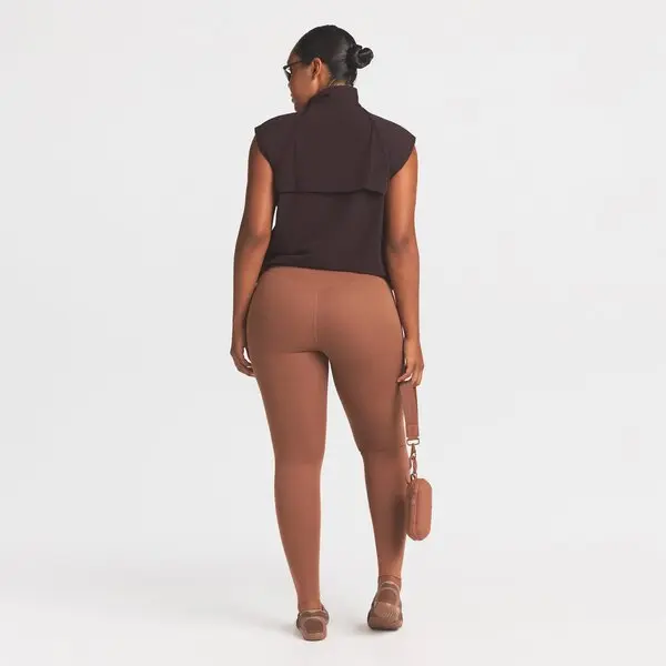 SKIMS Oversized Vest - Dark Roast