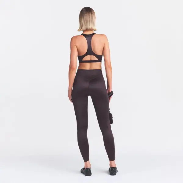 SKIMS Bonded Waist 26" Legging | Deep Neutral | | Nike Satin Shine