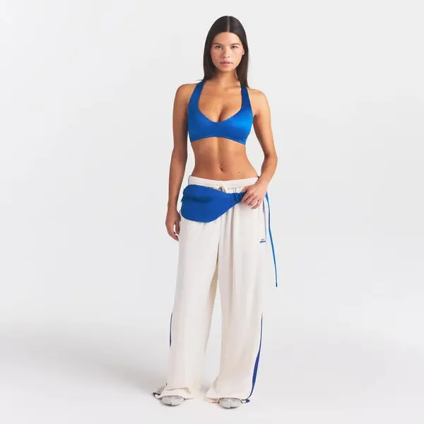 SKIMS Plunge T Back Bra | Blue | | Nike Satin Shine