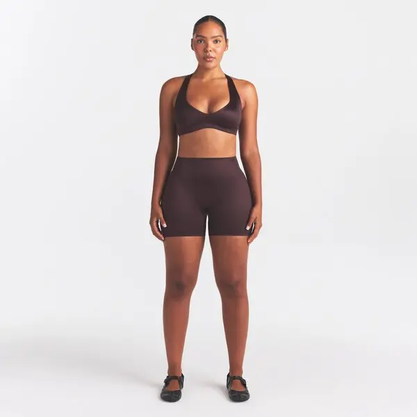 SKIMS Plunge T Back Bra | Deep Neutral | | Nike Satin Shine