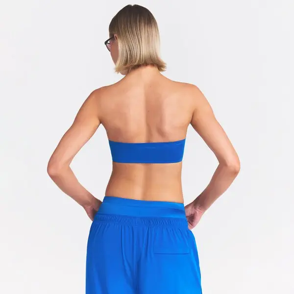 SKIMS Bandeau Bra | Blue | | Nike Satin Shine
