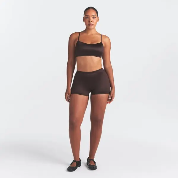 SKIMS Scoop Cami Top Bra | Deep Neutral | | Nike Satin Shine