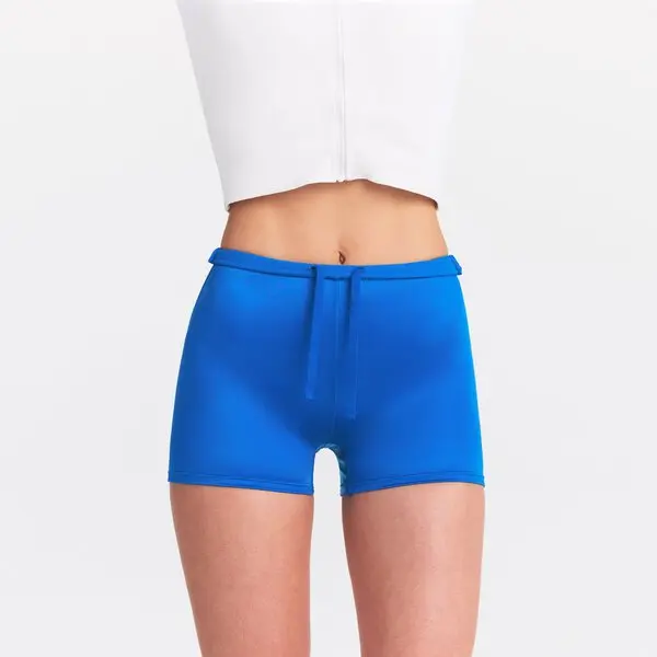 SKIMS Drawcord 2" Short | Blue | | Nike Satin Shine