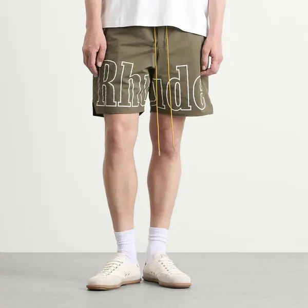 Rhude Logo Shorts