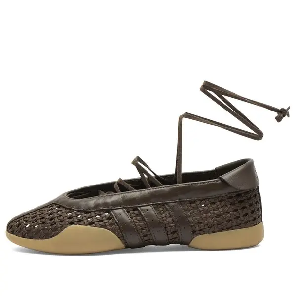 Adidas Taekwondo Mei Ballet Sneaker - Brown/brown/gum