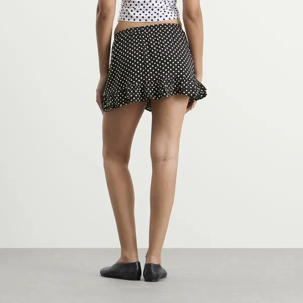 MANY MANY CLOTHES The Spotty Mini Skirt