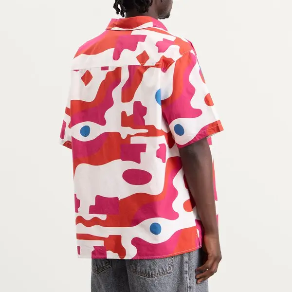 PARRA Abstract Mountain Short Sleeve Shirt