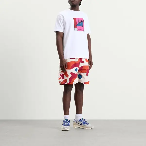 PARRA Abstract Mountain Swim Shorts