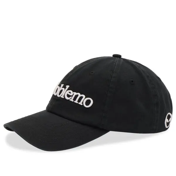 NO PROBLEMO Embroidered Cap - Washed Black