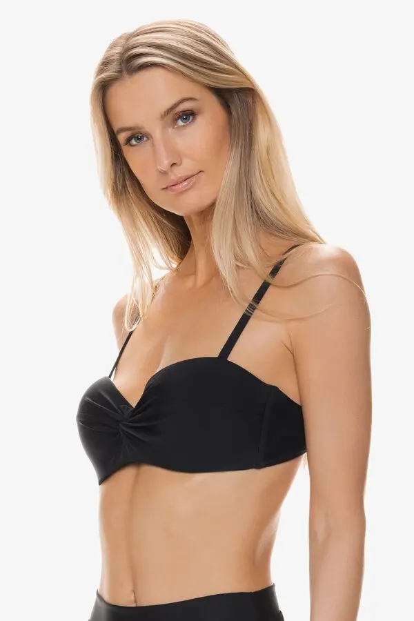 Helen Jon Twist Underwire Bra - Black