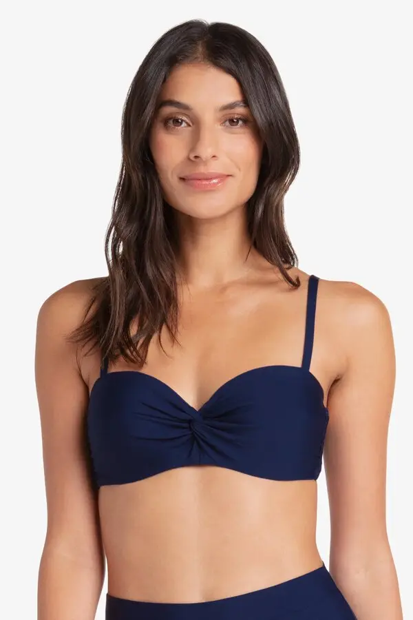Helen Jon Twist Underwire Bra - Navy