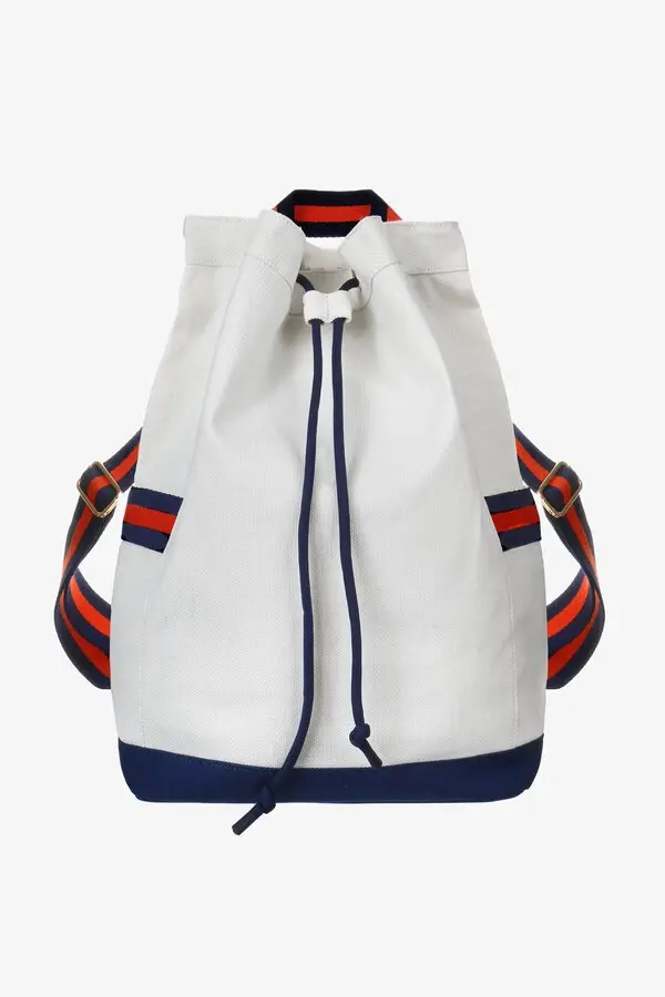 Helen Jon Canvas Backpack - Poppy