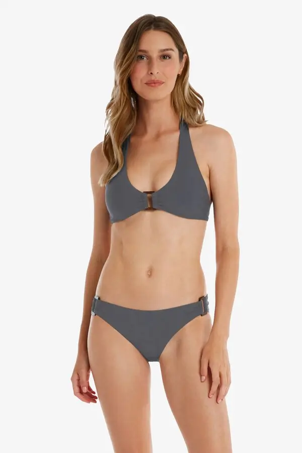Helen Jon Tortoise Hipster Bikini Bottom - Mineral