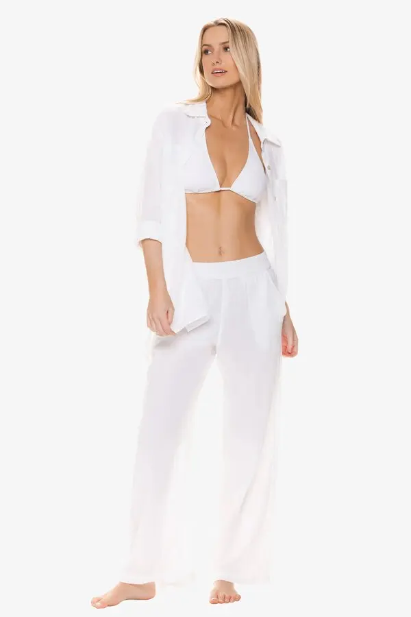 Helen Jon Island Pant - White