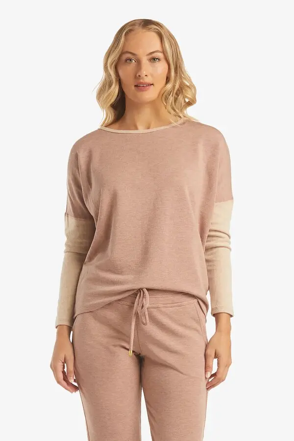 Helen Jon Sophie Pullover - Blush Rose