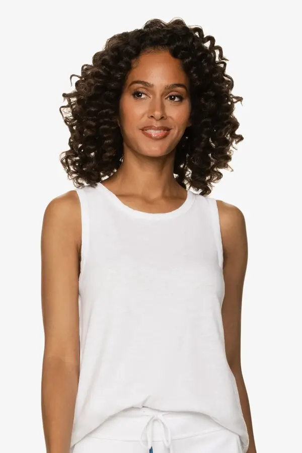 Helen Jon Classic Tank - White