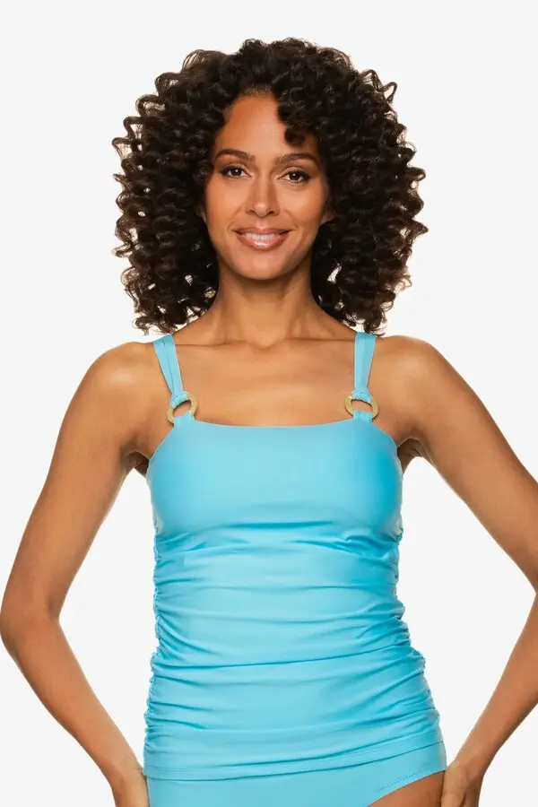 Helen Jon Ring Tankini - Sky Blue