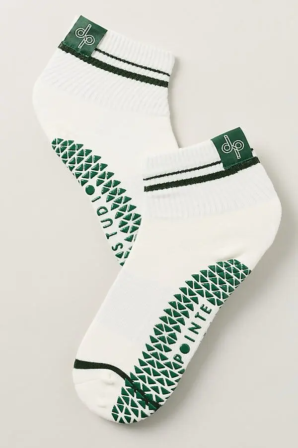 Daily Practice X Pointe Studio Pilates Grip Socks - White