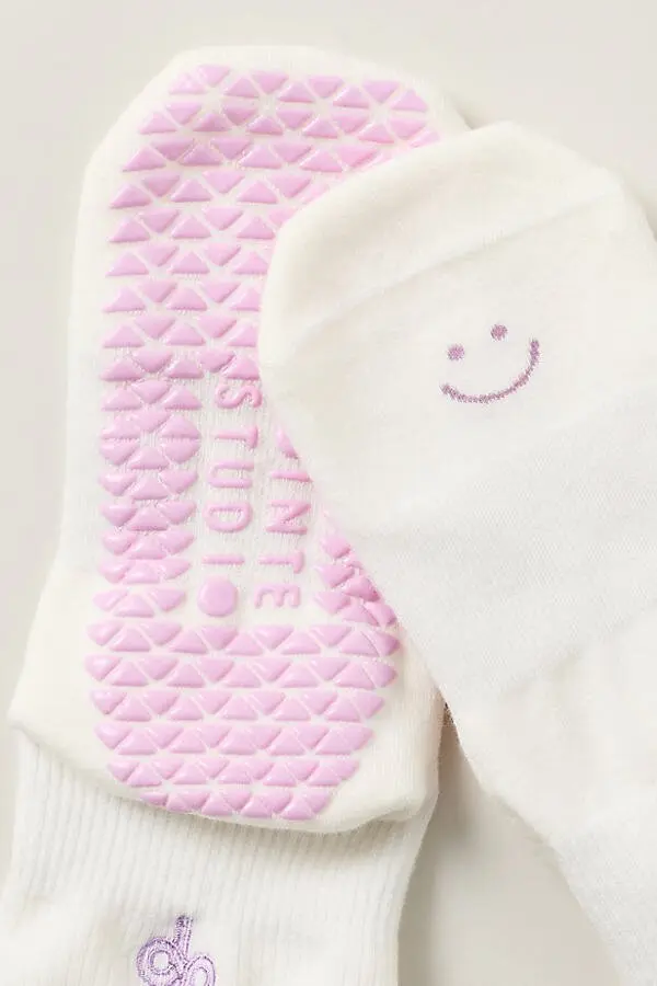 POINTE STUDIO X Daily Practice Pilates Grip Socks