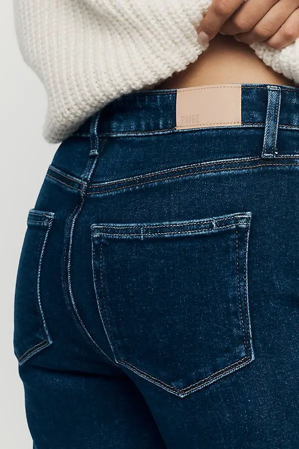 Paige Vanessa High-rise Straight-leg Jeans