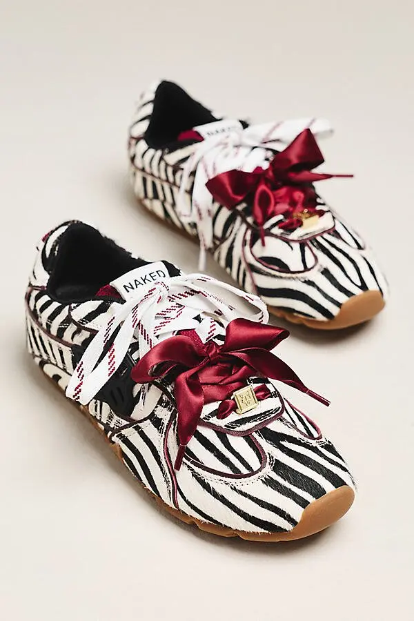 NAKED WOLFE Adored Pony Hair Sneakers