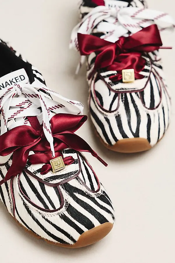 NAKED WOLFE Adored Pony Hair Sneakers