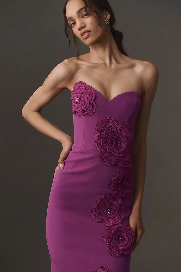 HELSI Kaia 3d Floral Midi Dress