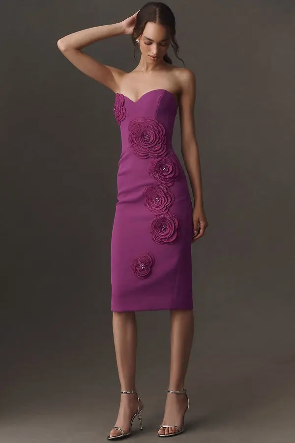 HELSI Kaia 3d Floral Midi Dress