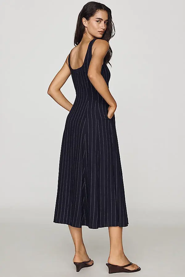 ROWING BLAZERS Len Midi Dress