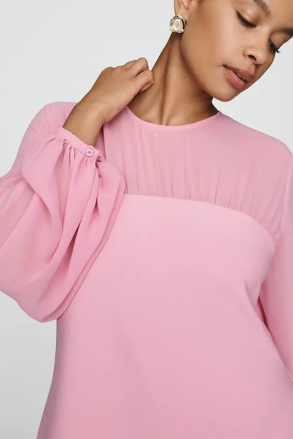 Endless Rose Plus Ruched Mi Dress
