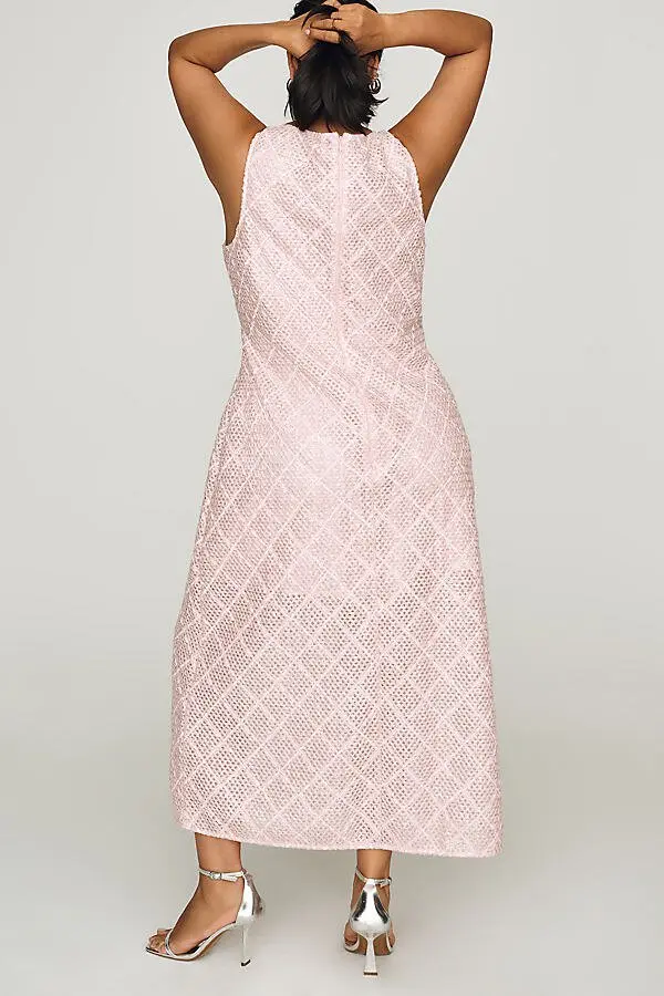 Endless Rose Mesh Midi Dress
