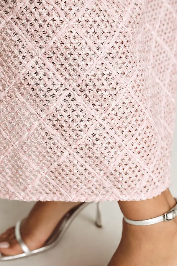 Endless Rose Mesh Midi Dress