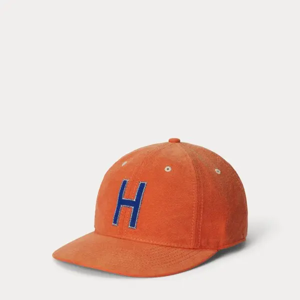 Ralph Lauren Chamois Ball Cap - College Orange