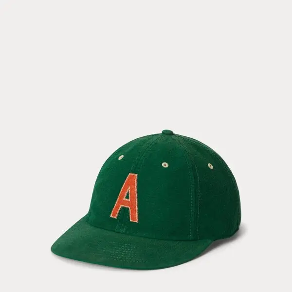 Ralph Lauren Chamois Ball Cap - Park Green
