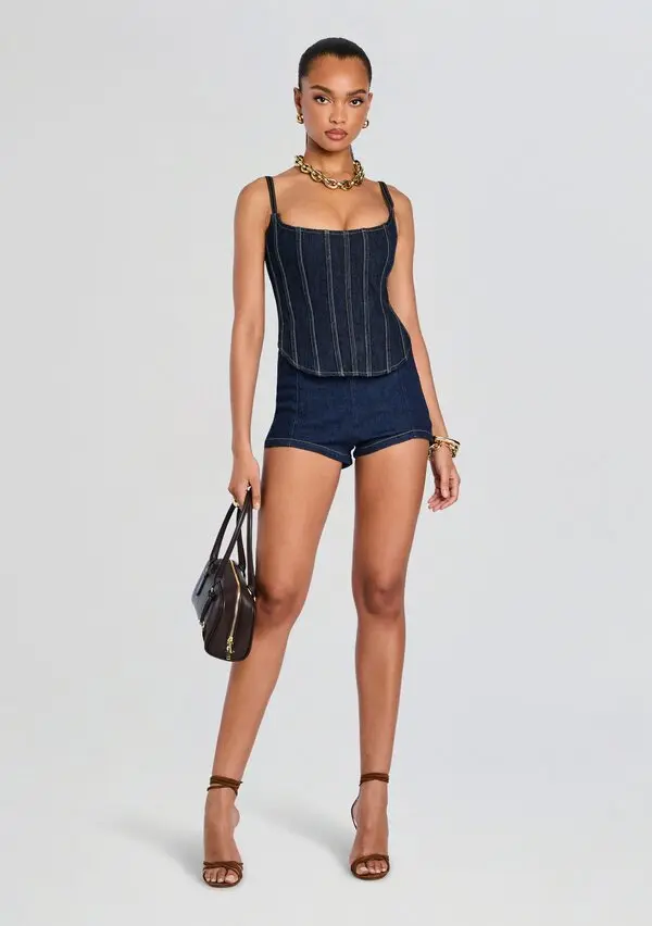 Retrofete Marishka Denim Top
