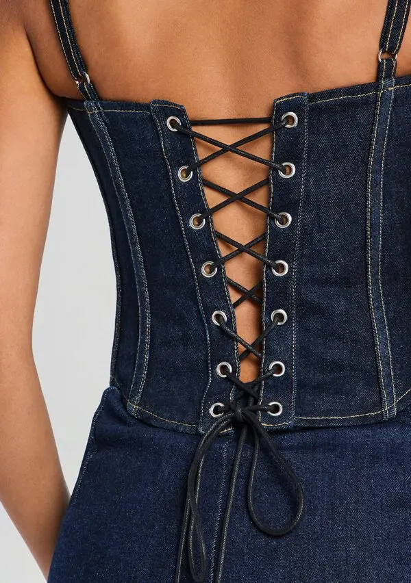 Retrofete Marishka Denim Top