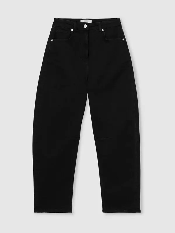 REISS Levitt Barrel-leg Jeans