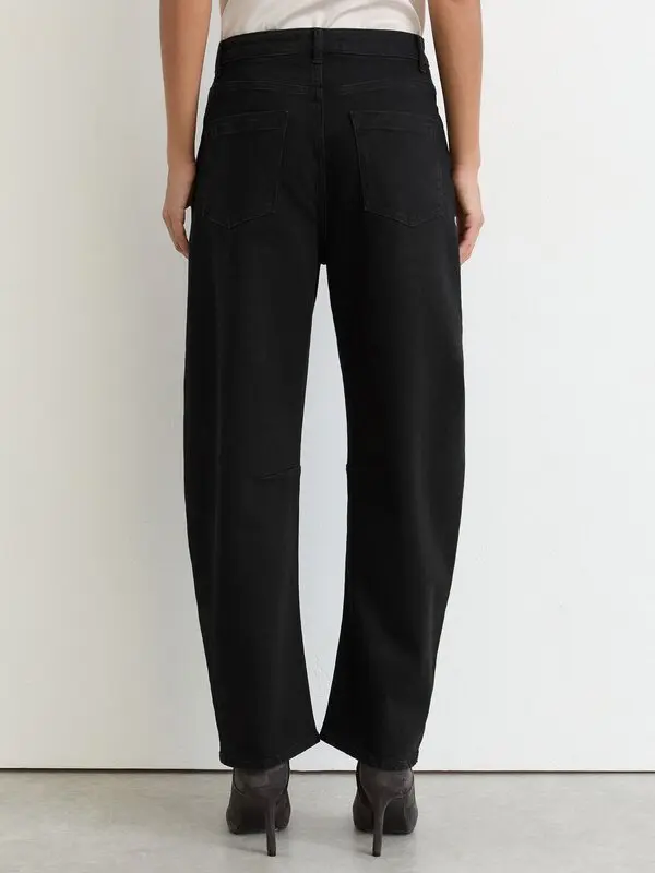 REISS Levitt Barrel-leg Jeans