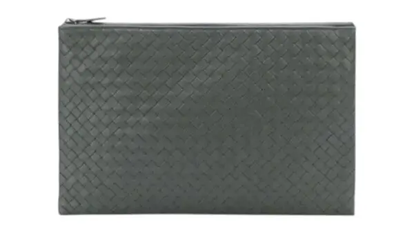 Bottega Veneta Lambskin Clutch Bag